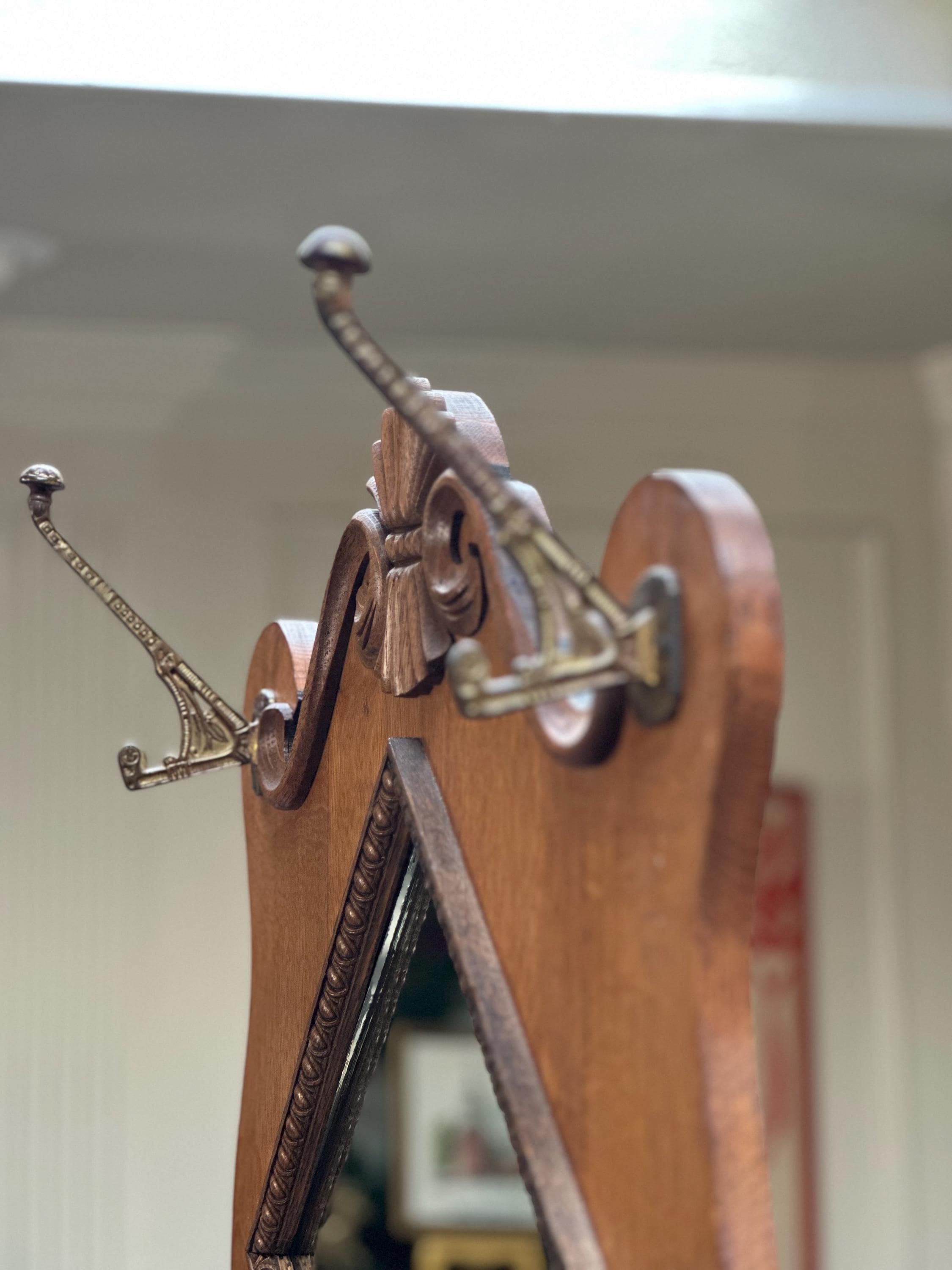 Vintage Arts and Crafts Mission Hall Tree Oak Hall Stand - Etsy