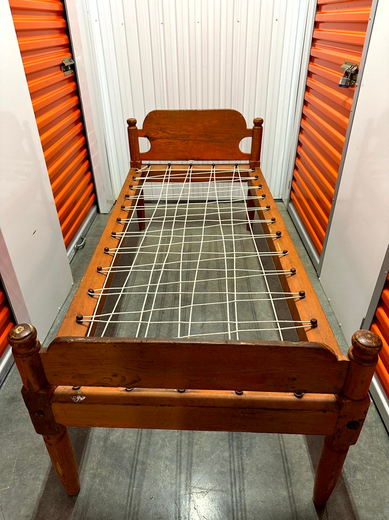 Antique American Country Arts & Crafts C1800 New England Cannonball ...