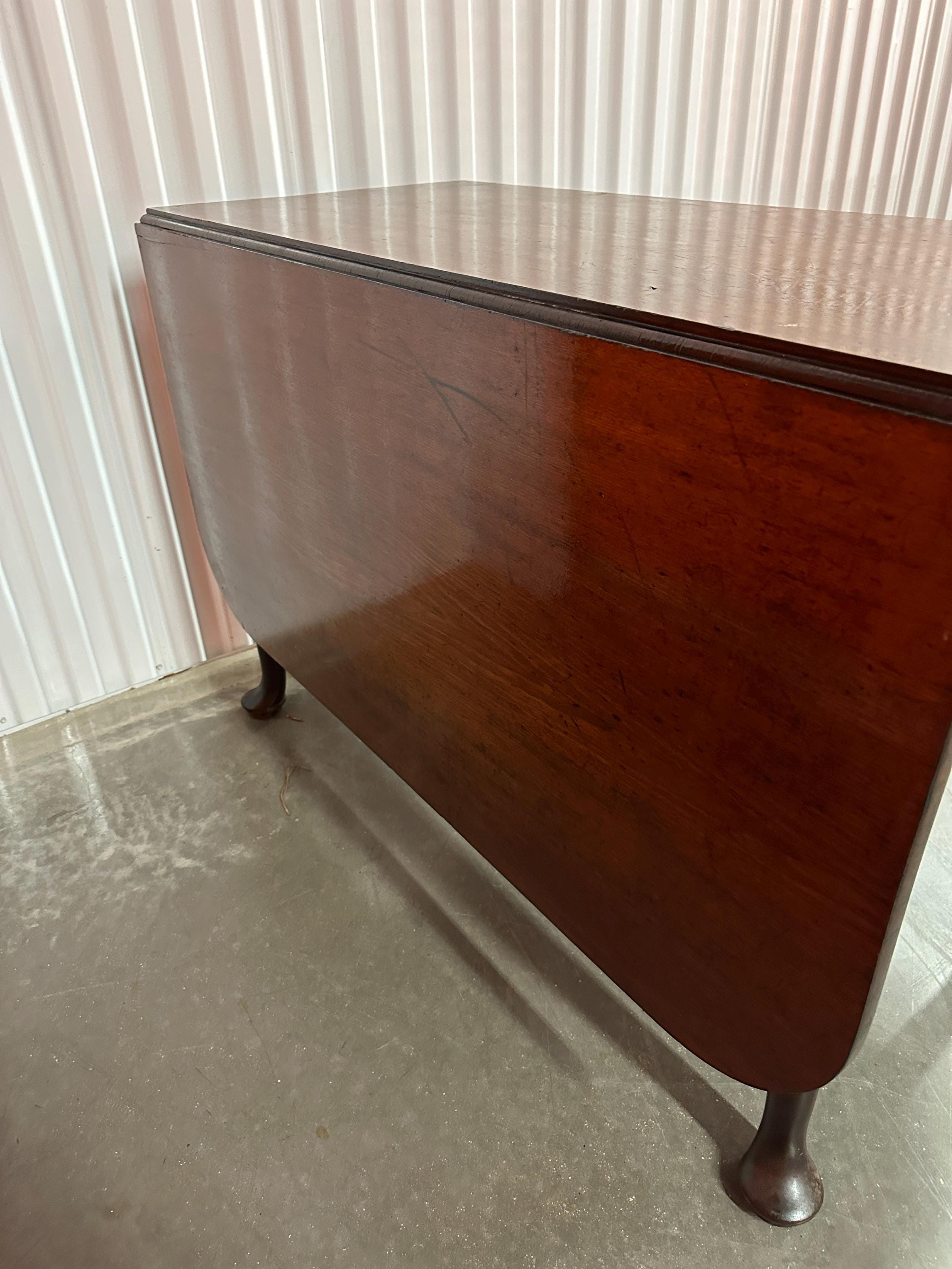 Antique Georgian Oak Swing Leg Table English Irish Period Piece - Etsy