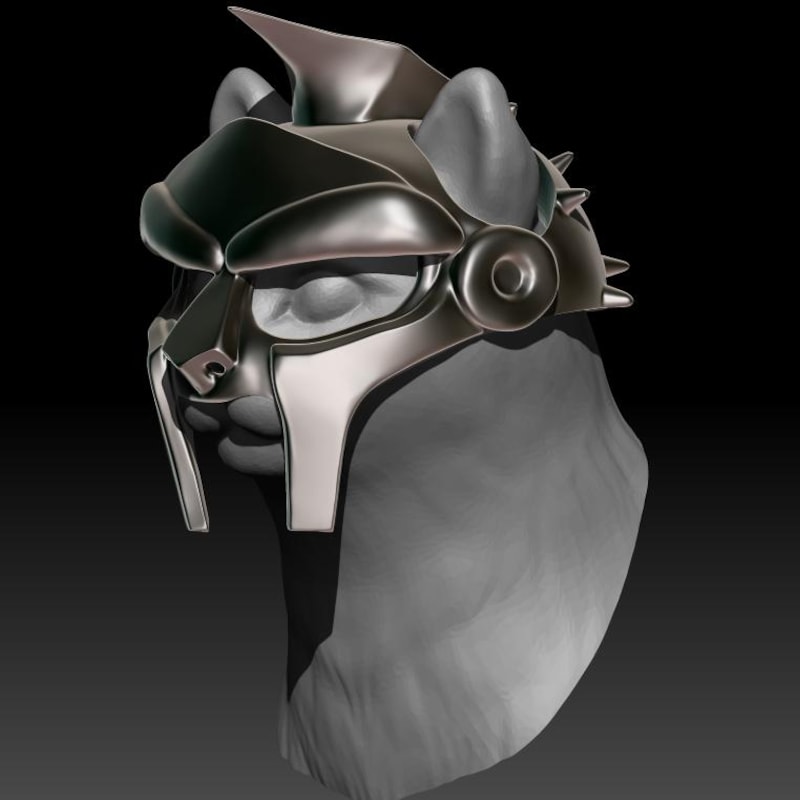 Gladiator Mask - Etsy