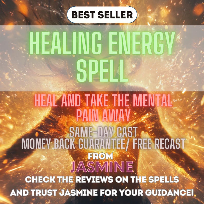Healing Energy Spell | Restore Health & Vitality | Personalized ...