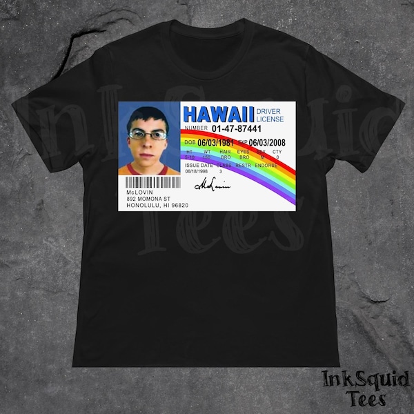 Mclovin Id Back - Etsy