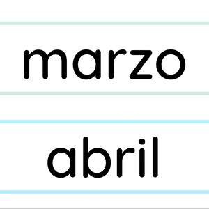 Classroom Flip Calendar in Spanish - Calendario Para Salon De Clase - Etsy