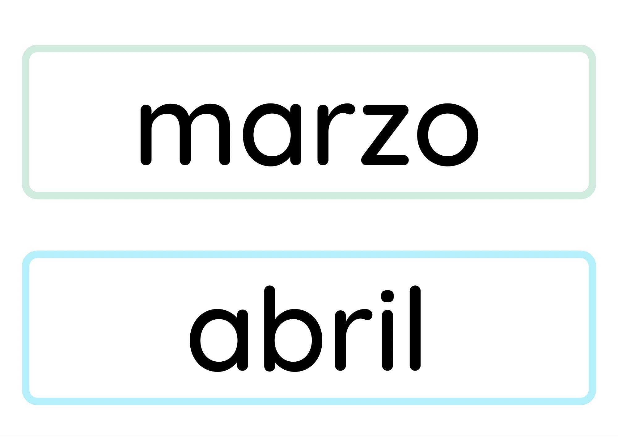 Classroom Flip Calendar in Spanish - Calendario Para Salon De Clase - Etsy