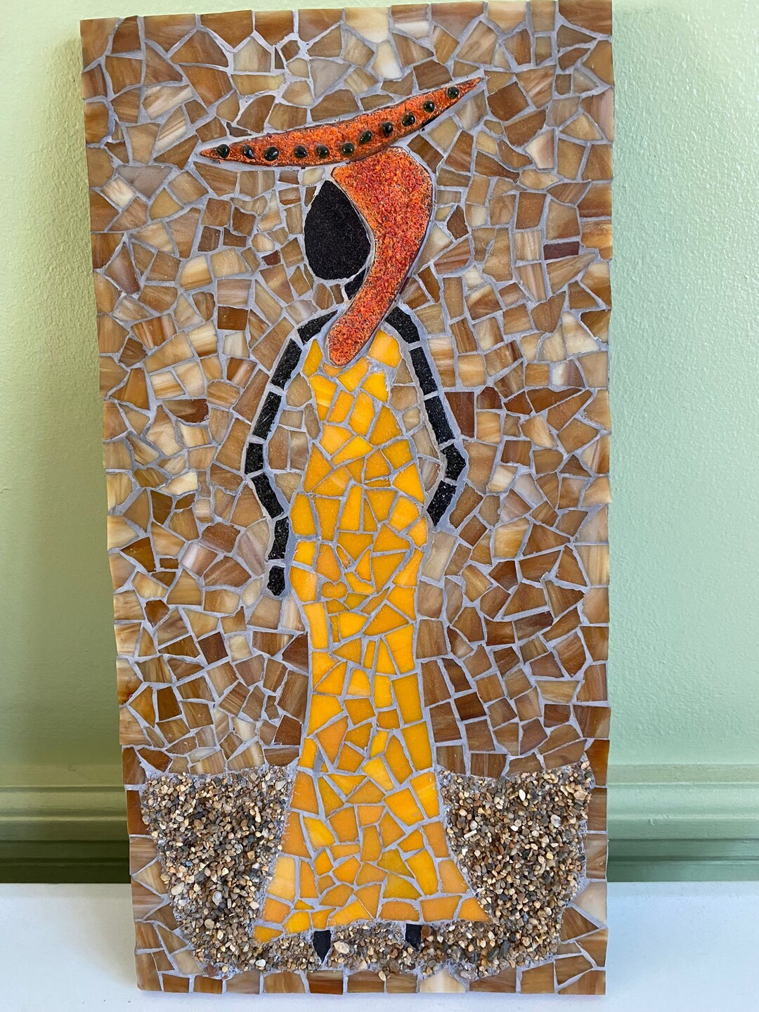 African Lady Mosaic - Etsy