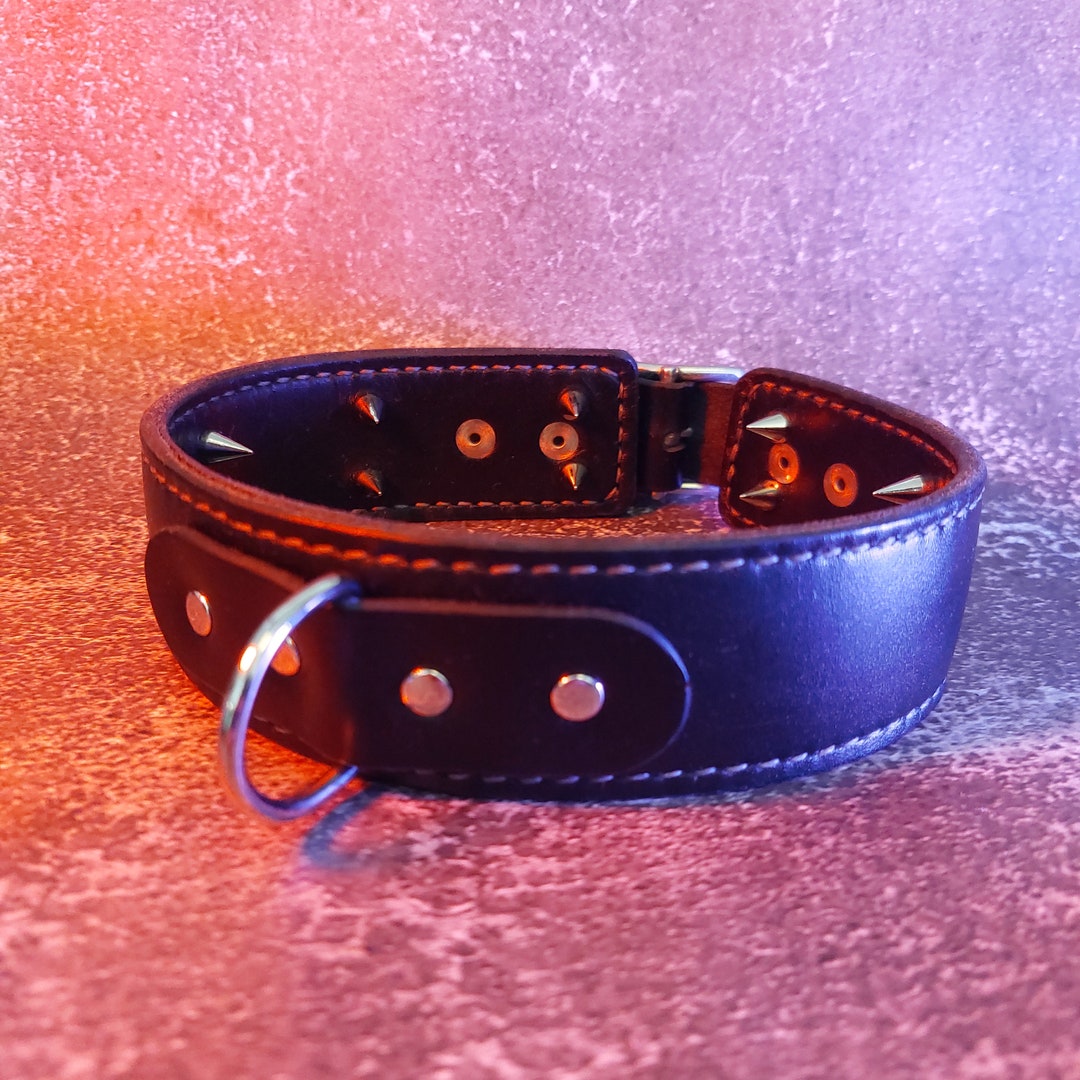 Custom Inner Spiked Collar - Etsy
