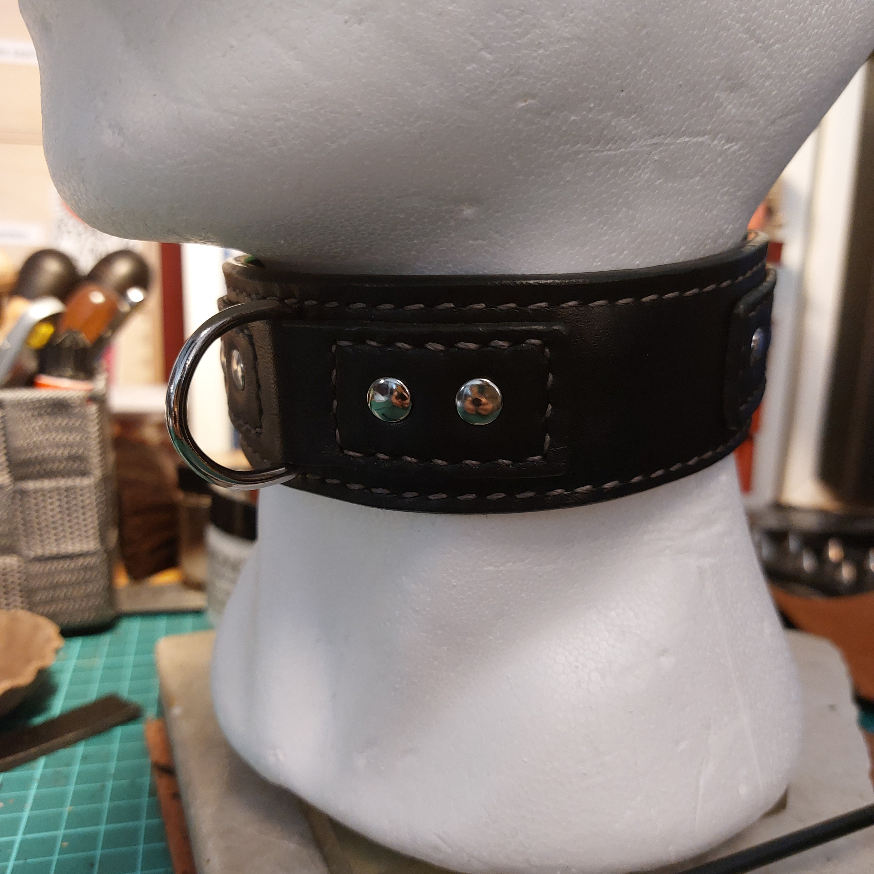 Custom Inner Spiked Collar - Etsy