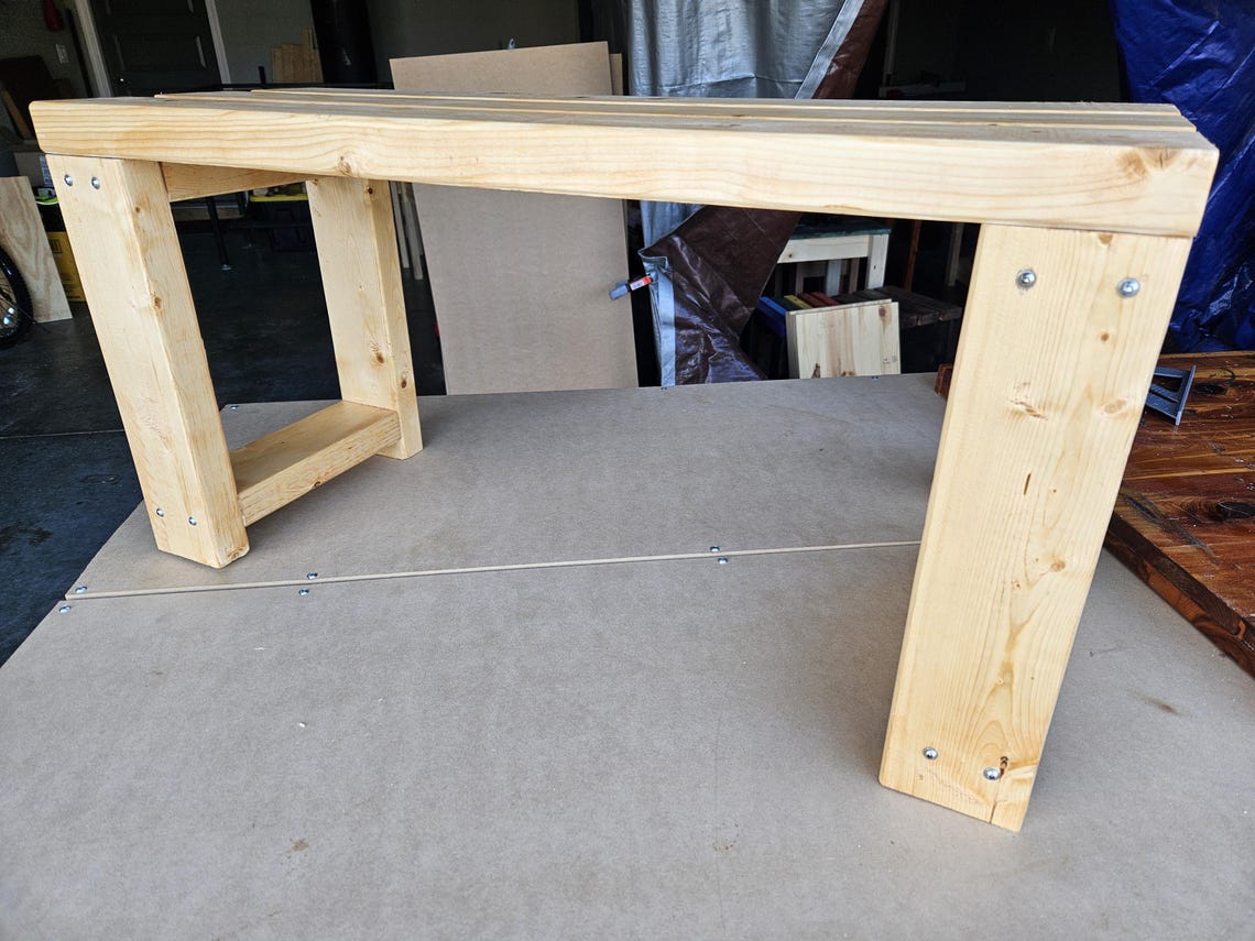 Handcrafted Wood Bench - Etsy