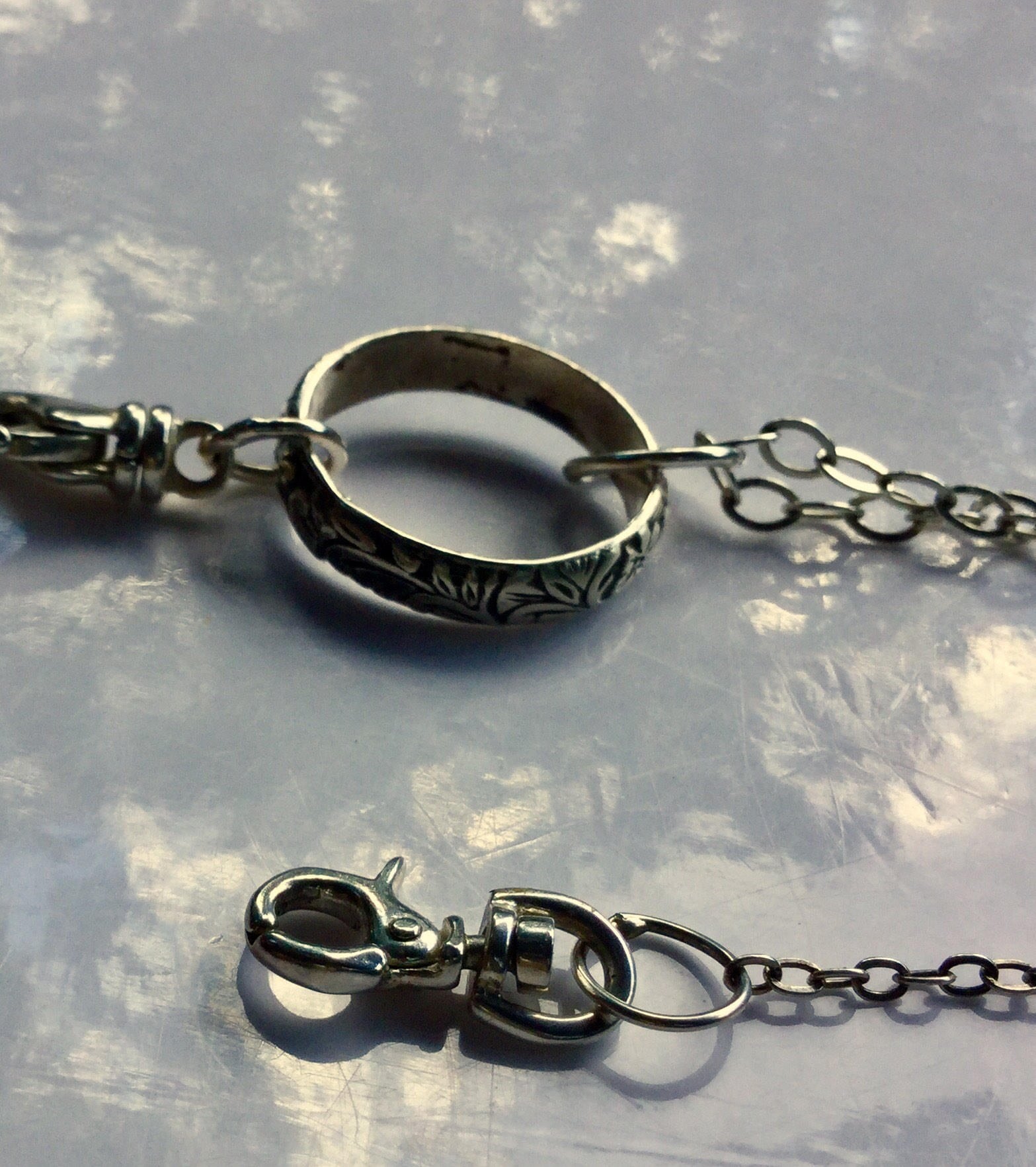 Charm Necklace, Sterling Silver Necklace, Talisman Kit, Design Your Own ...