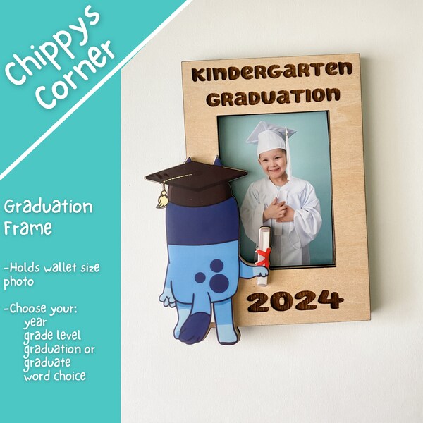 Bluey Photo Frame - Etsy UK