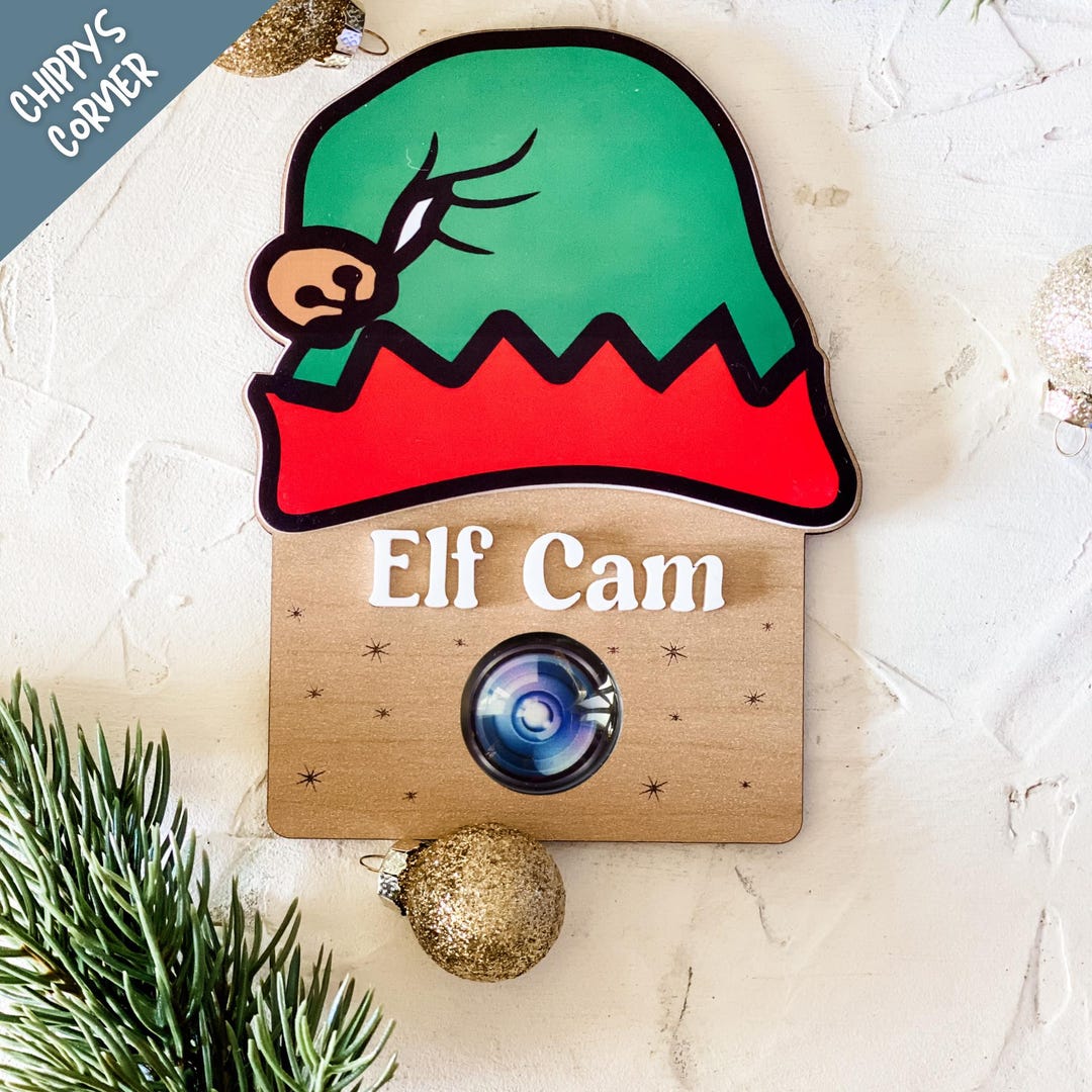 Christmas Cam, Elf Cam, Santa Surveillance, Elf Camera, Christmas Magic ...