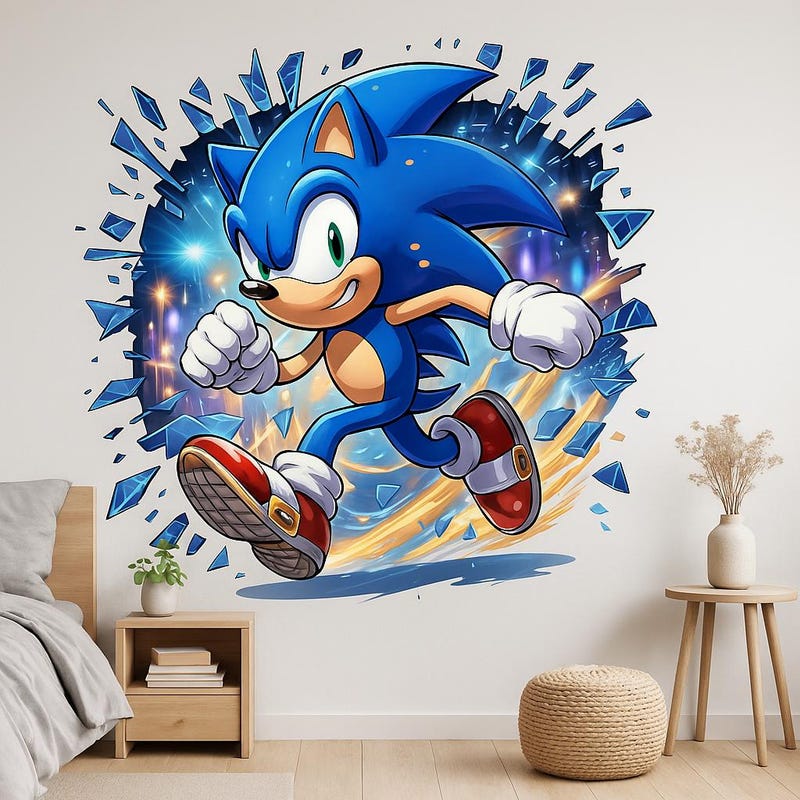Sonic Room Decor - Etsy