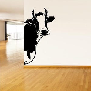 Cow Wall Decal Heifer Farm Decor Sticker Z599 - Etsy