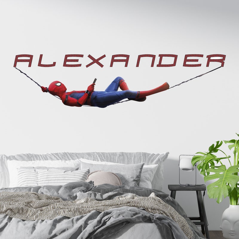 Spider Man Room Name Signs - Etsy