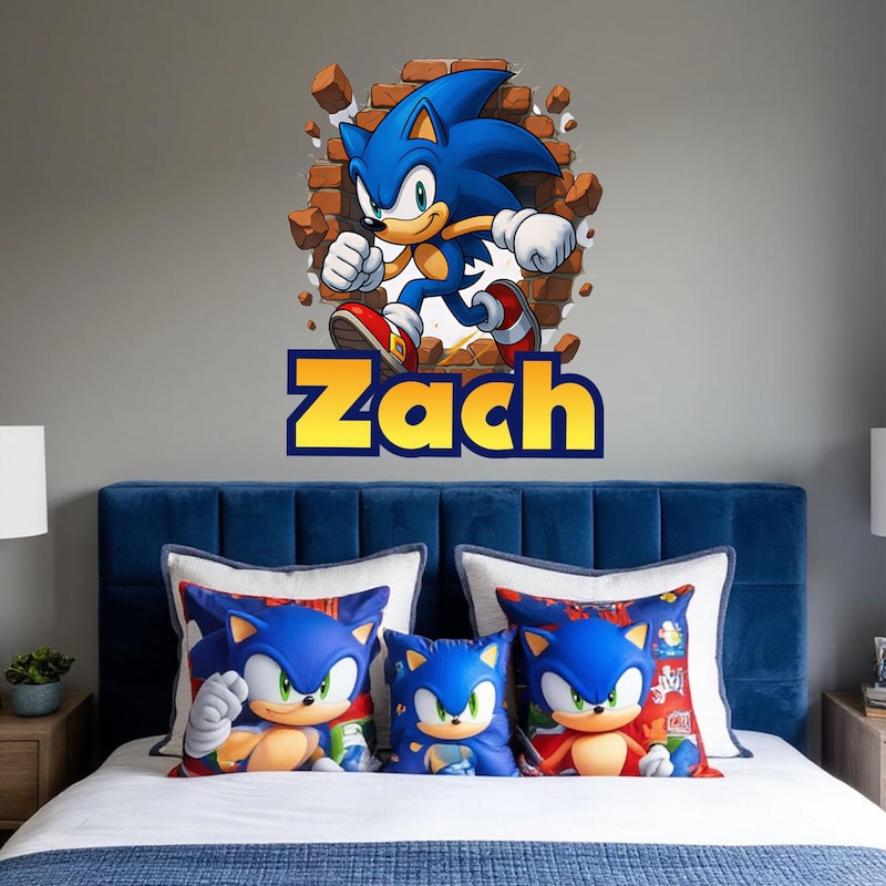 Sonic Room Decor - Etsy