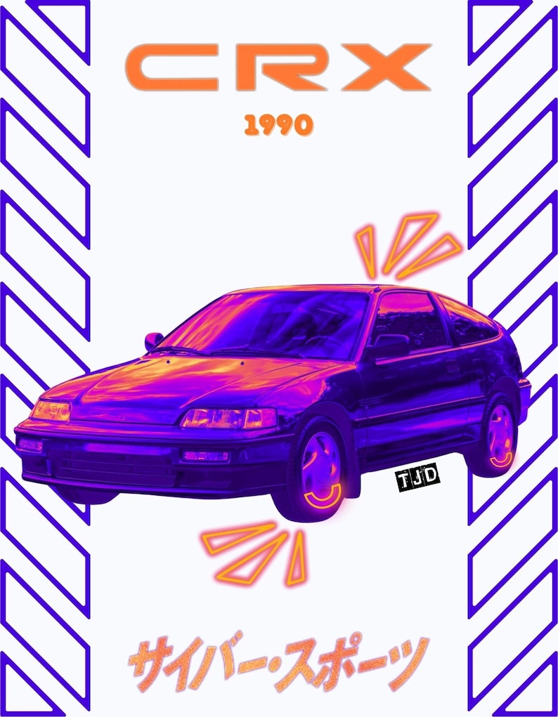 CRX Graphic Tee - Etsy