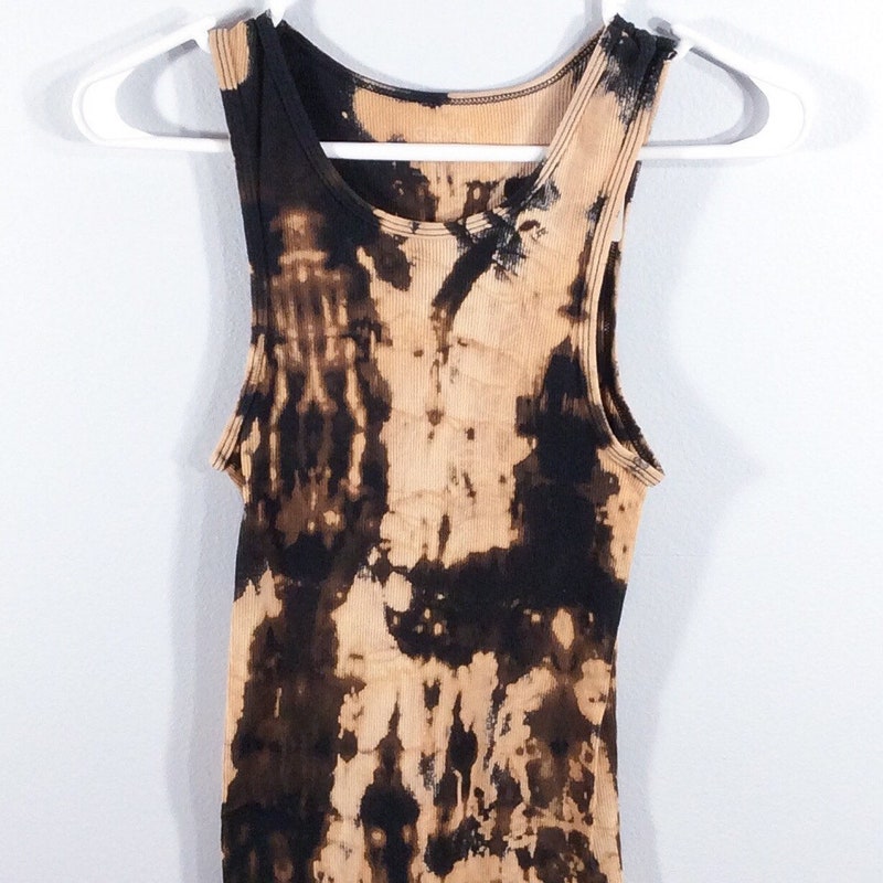 Bleach Dyed Shirt - Etsy