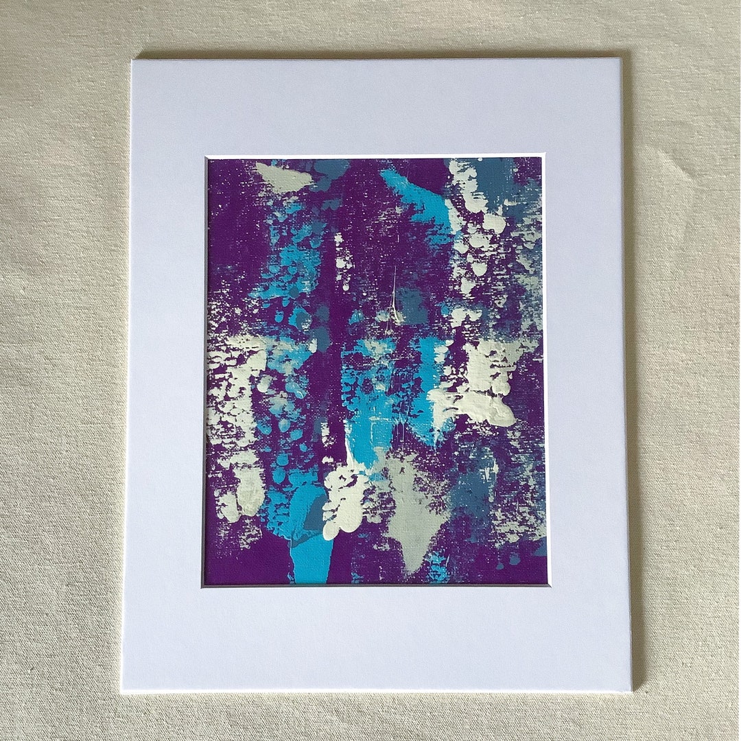 Abstract Expression No. 135 - Blue Skies Palette by Michael Moffa - Etsy