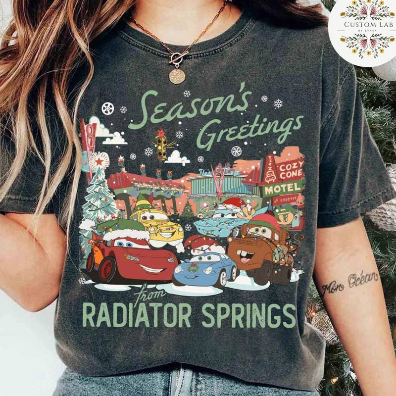 Cars Season Greetings - Etsy