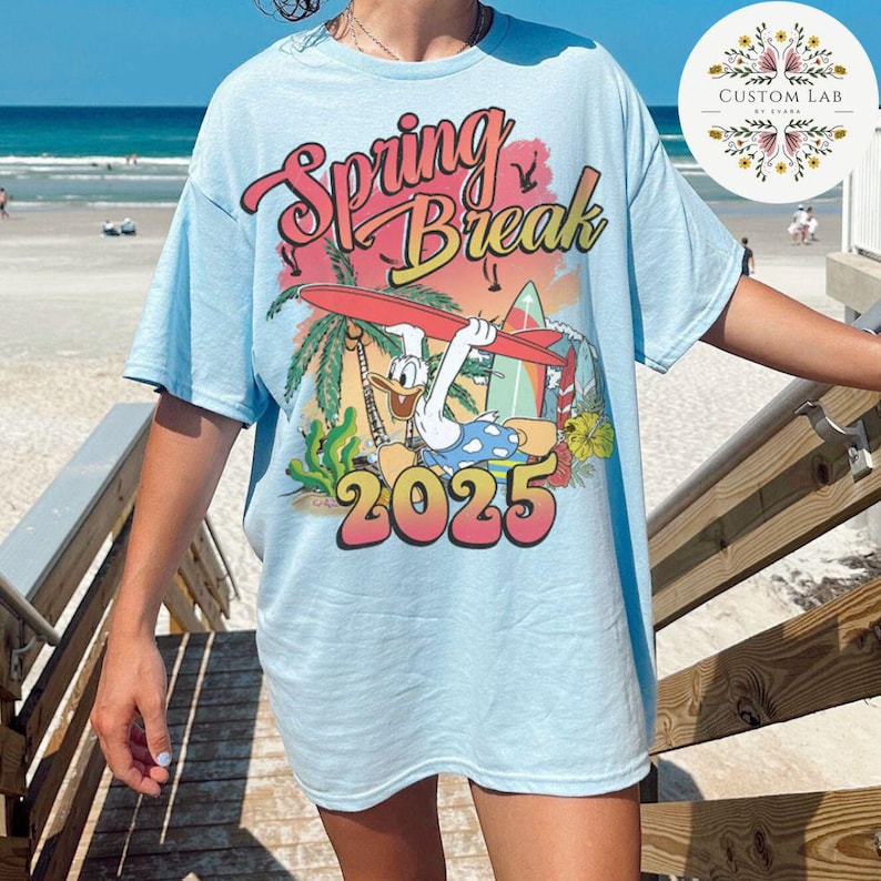 Vintage Mickey and Friends Disney Spring Break 2025 Shirt, Disney ...