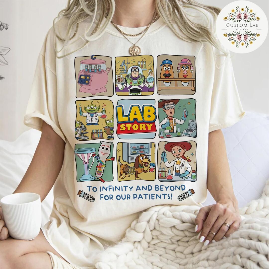 Toy Story Disney Lab Week 2026 Shirt, Buzz Lightyear Woody Jessie Bo ...