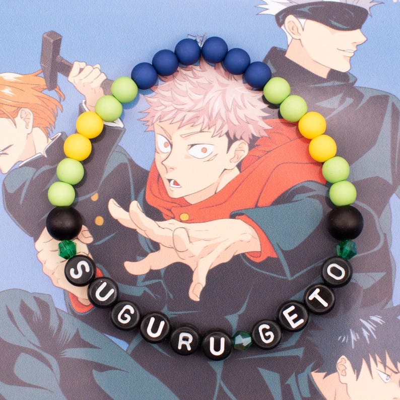 Jujutsu Kaisen Friendship Bracelets | Toge Inumaki, Aoi Todo, Yuta ...