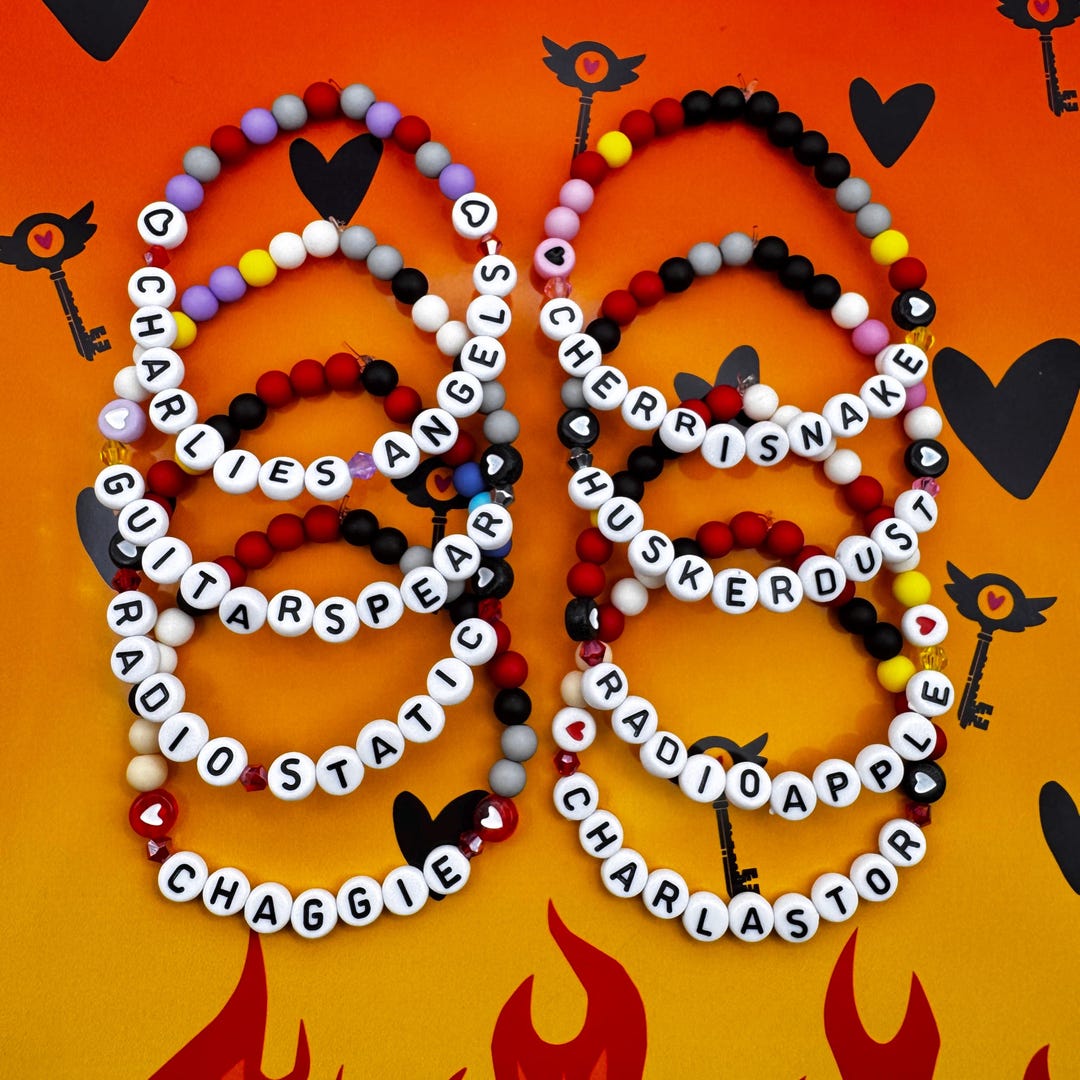 Hazbin Hotel Friendship Bracelets | the Ships | Chaggie, Huskerdust ...