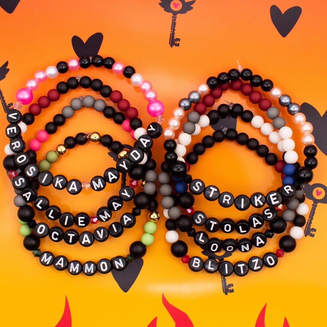 Helluva Boss Friendship Bracelets | Stolas, Blitzo, Octavia, Mammon ...