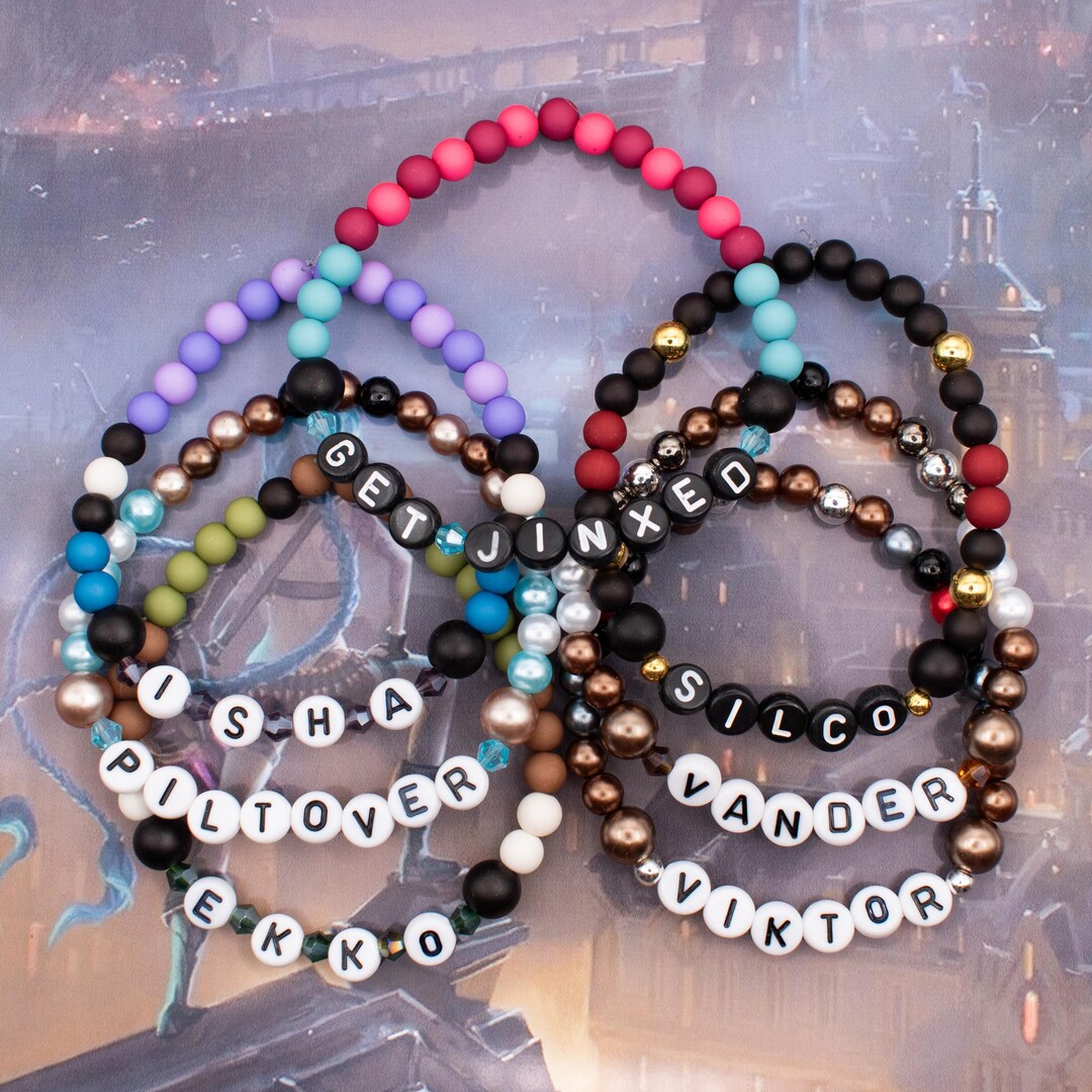 Arcane Friendship Bracelets | Viktor, Vander, Silco, Ekko, Piltover ...
