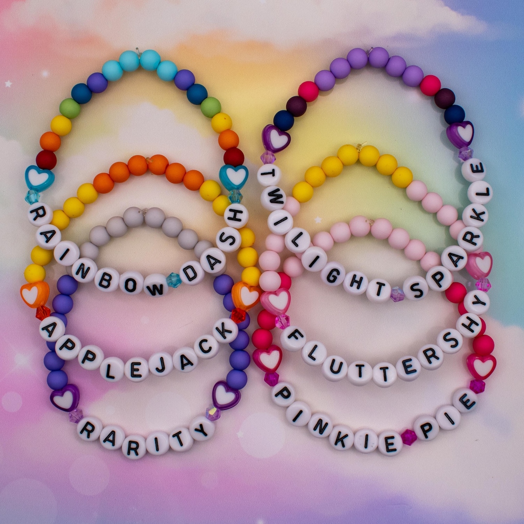 My Little Pony Friendship Bracelets | Twilight Sparkle, Rainbow Dash ...