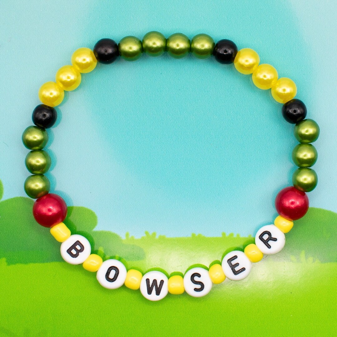 Bowser Nintendo Friendship Bracelet - Etsy