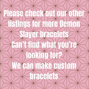 Demon Slayer Friendship Bracelets | Demon Slayer, Tengen Uzui, Tomioka ...