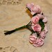 Light Pink Paper Flowers 12 Count Bundle - Etsy