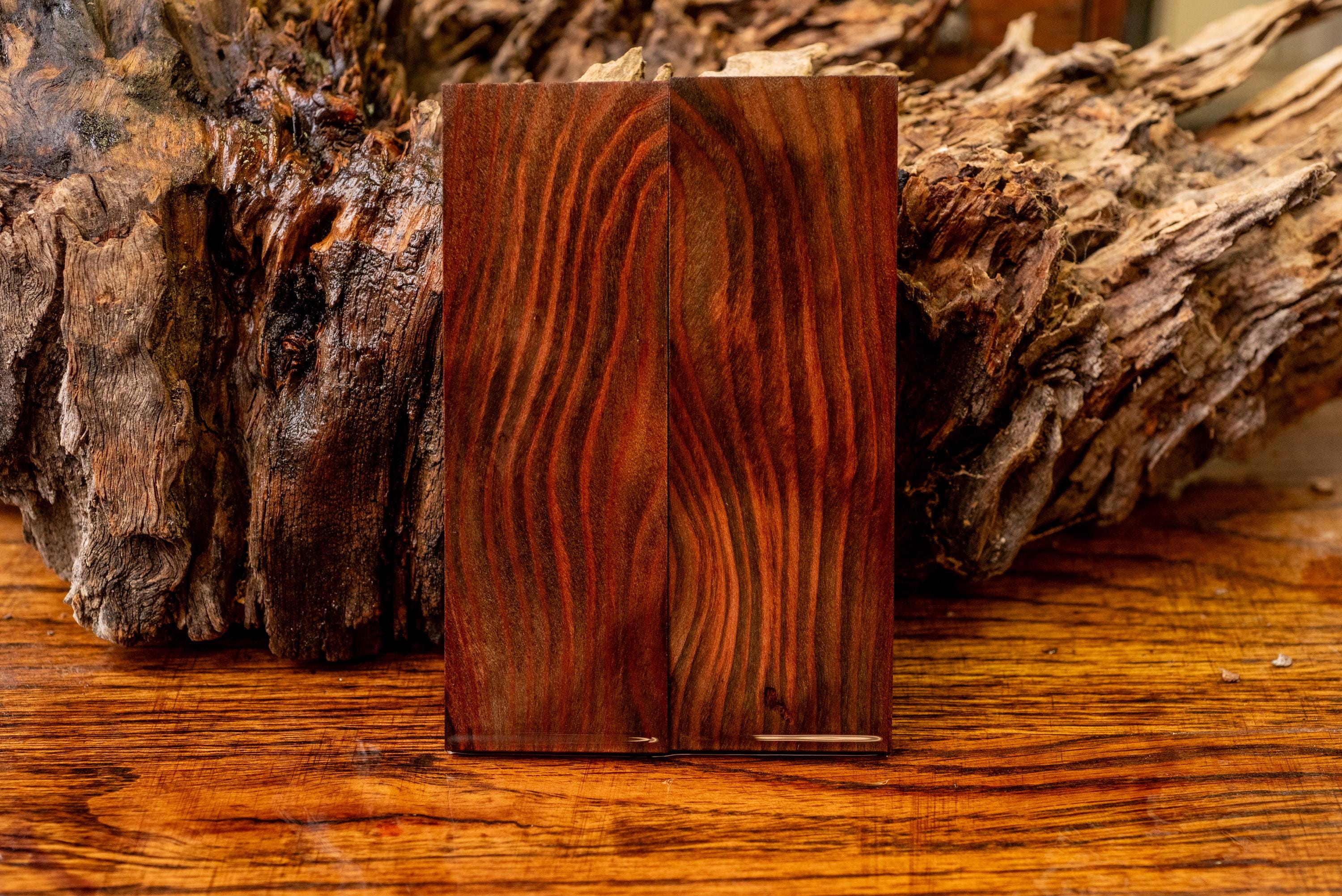 Stabilized Figured Old Grow Redwood Wood Knife Scales R189 - Etsy