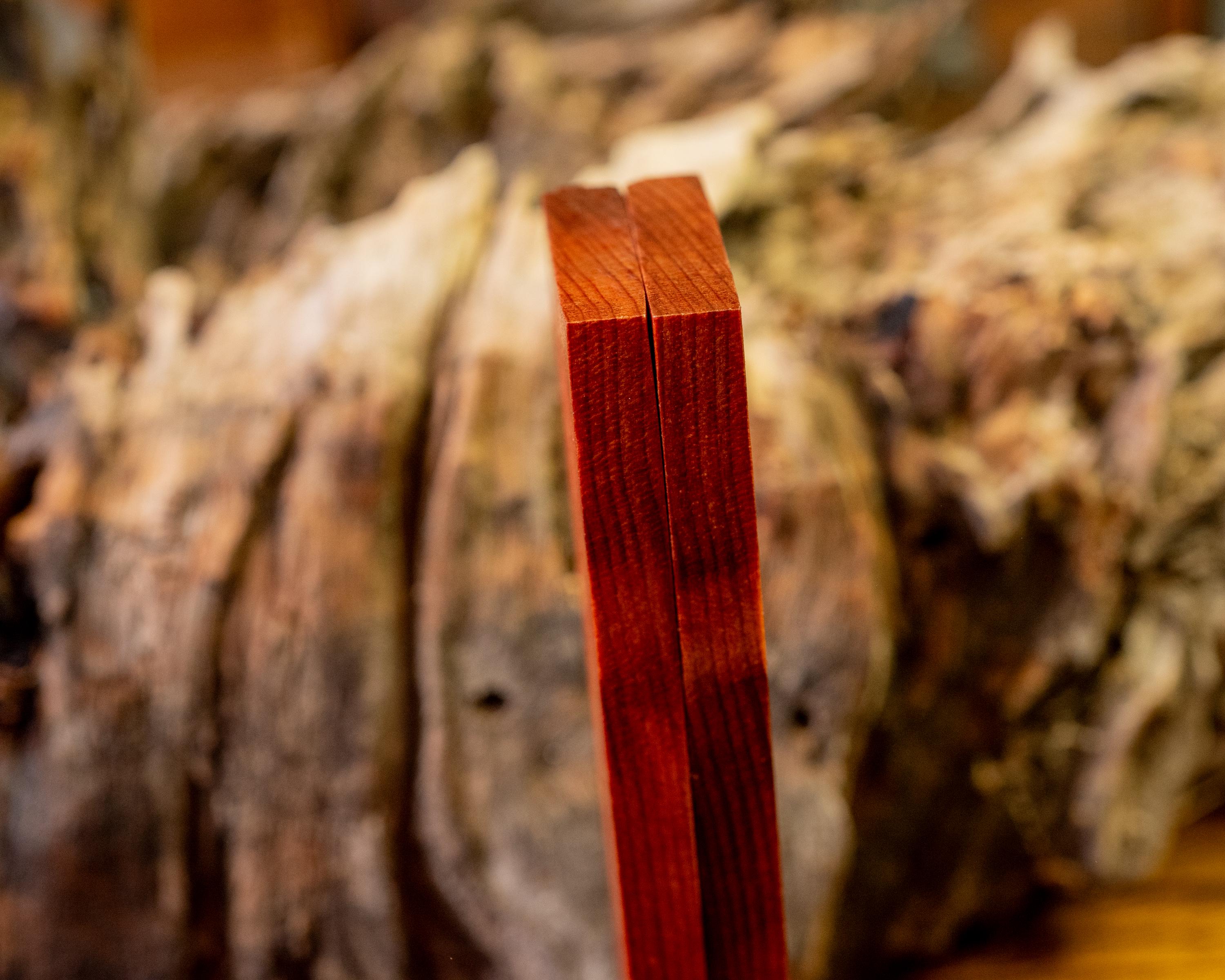 Stabilized Figured Old Grow Redwood Wood Knife Scales R133 - Etsy