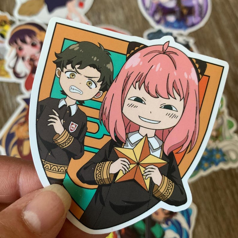 3 Spy X Family Stickers - Yor & Loid Forger - Anya - Chibi Yor - SXF ...