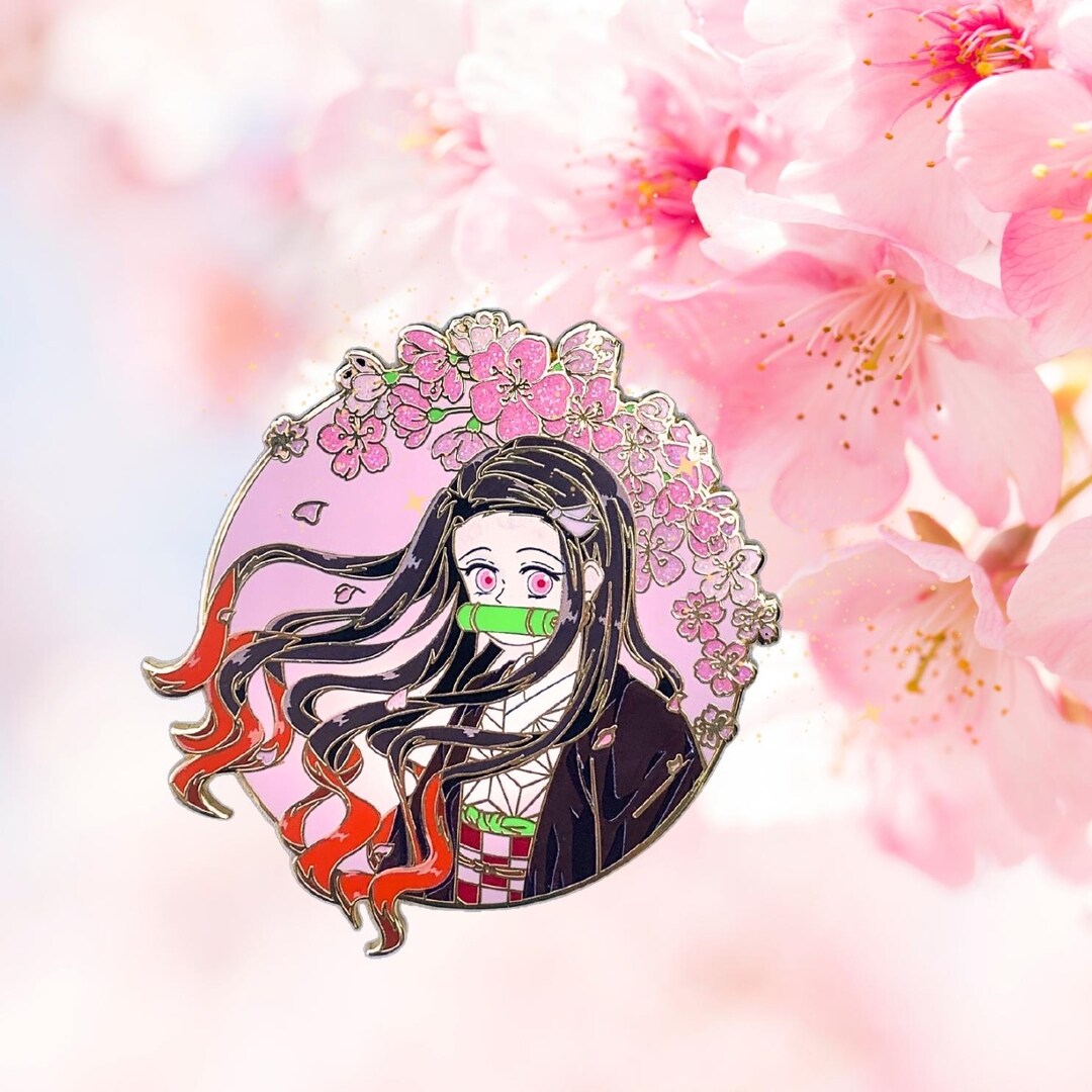 Nezuko Kamada Enamel Pin - Demon Slayer Hard Enamel Pin, Anime Manga - Etsy