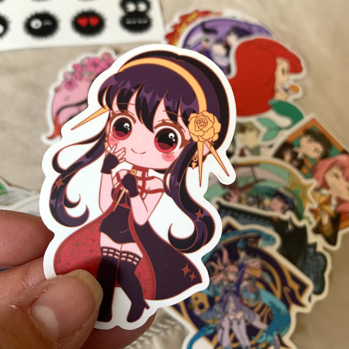 3 Spy X Family Stickers - Yor & Loid Forger - Anya - Chibi Yor - SXF ...