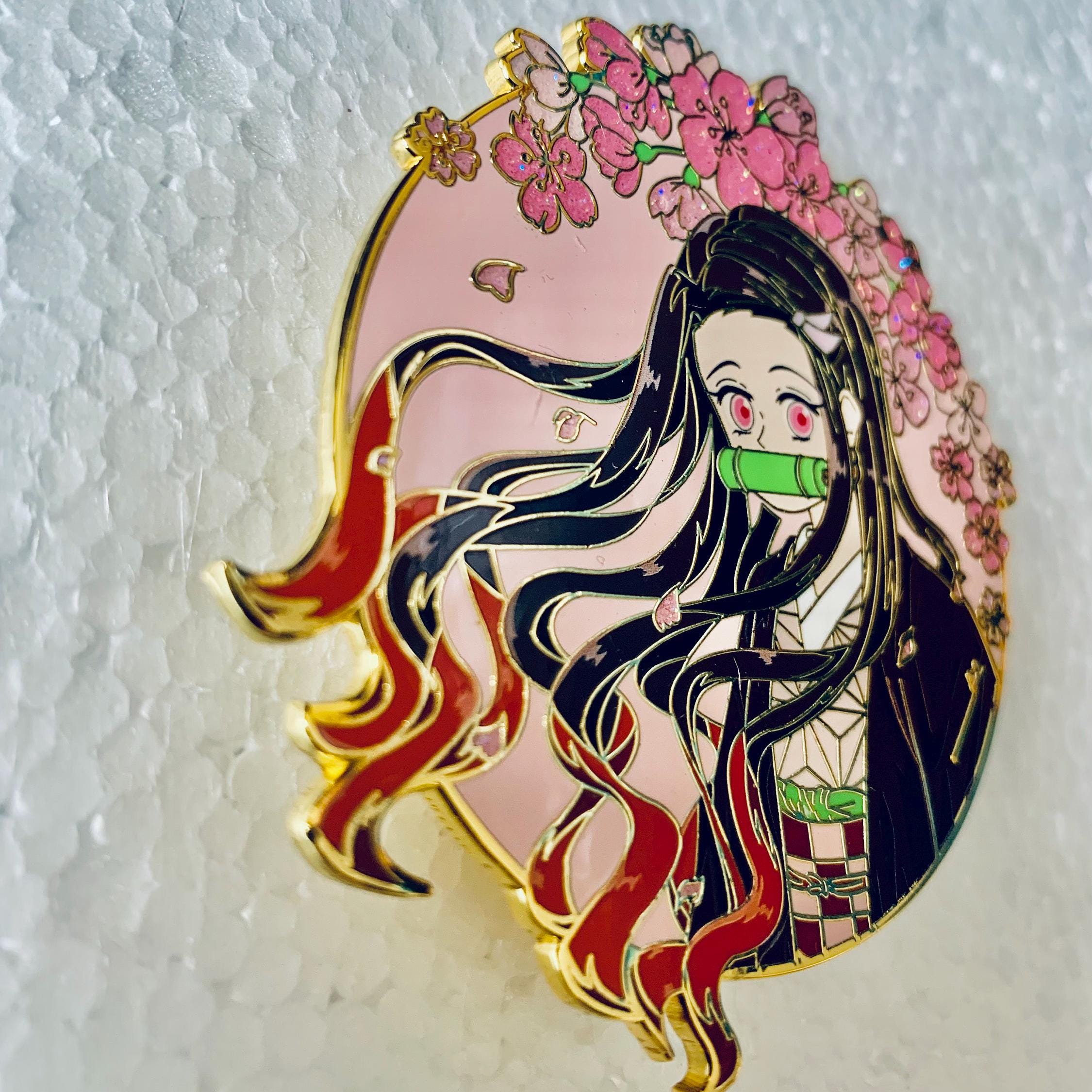 Nezuko Kamada Enamel Pin - Demon Slayer Hard Enamel Pin, Anime Manga - Etsy