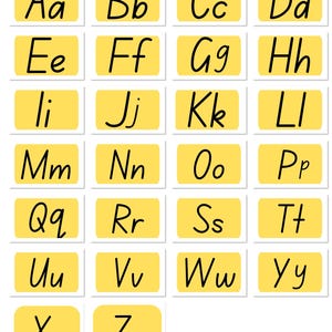 Learn Your Alphabet, Alphabet Flashcards, Digital Alphabet Flashcards ...