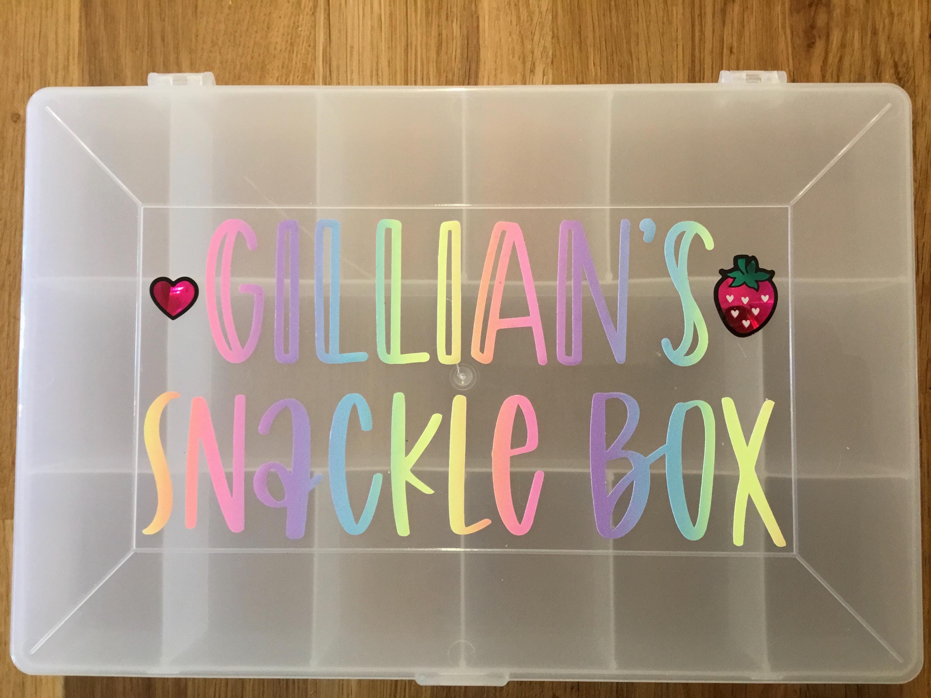 Personalised Snackle Boxes - Etsy