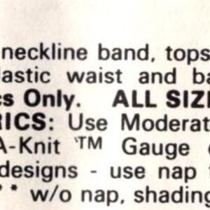 Top and Pant Clothes Pattern With Loose Fitting With Woman's Misses ...