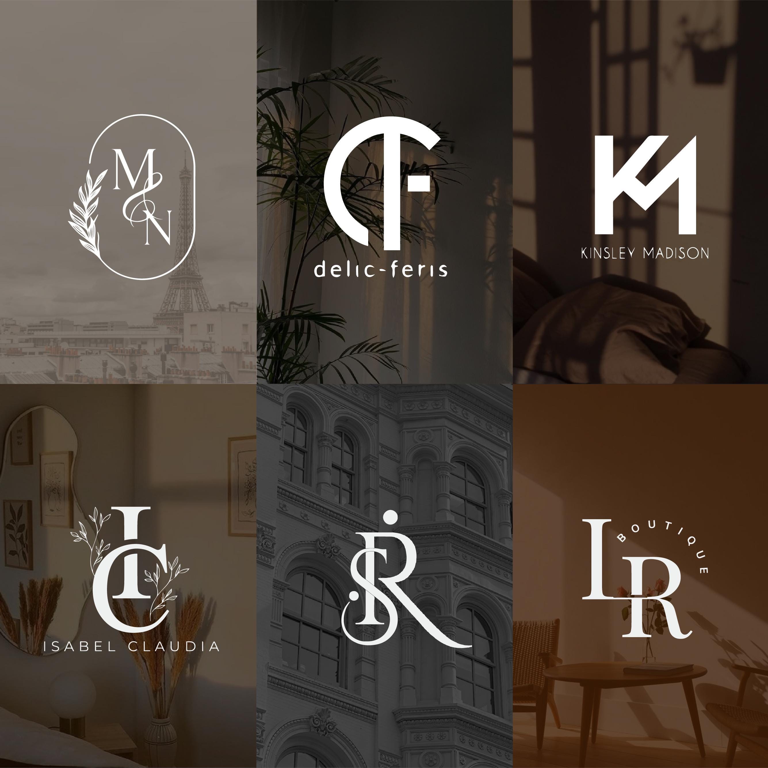 Custom Initial Logo Design for Your Business Premium Logo Business ...