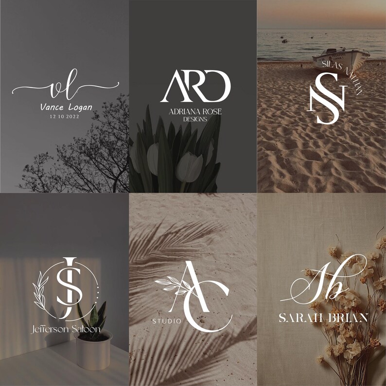 Custom Initial Logo Design for Your Business Premium Logo Business ...