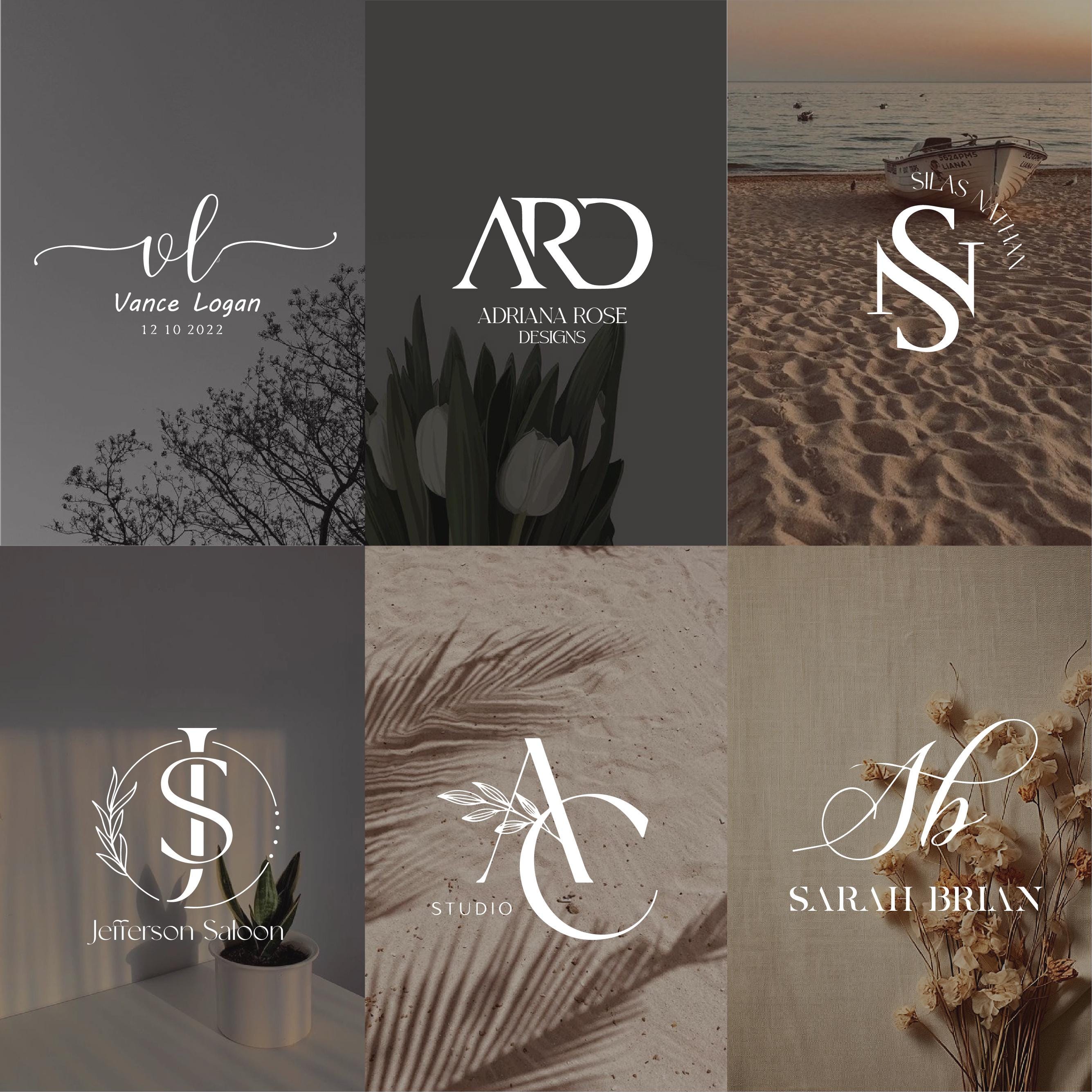 Custom Initial Logo Design for Your Business Premium Logo Business ...