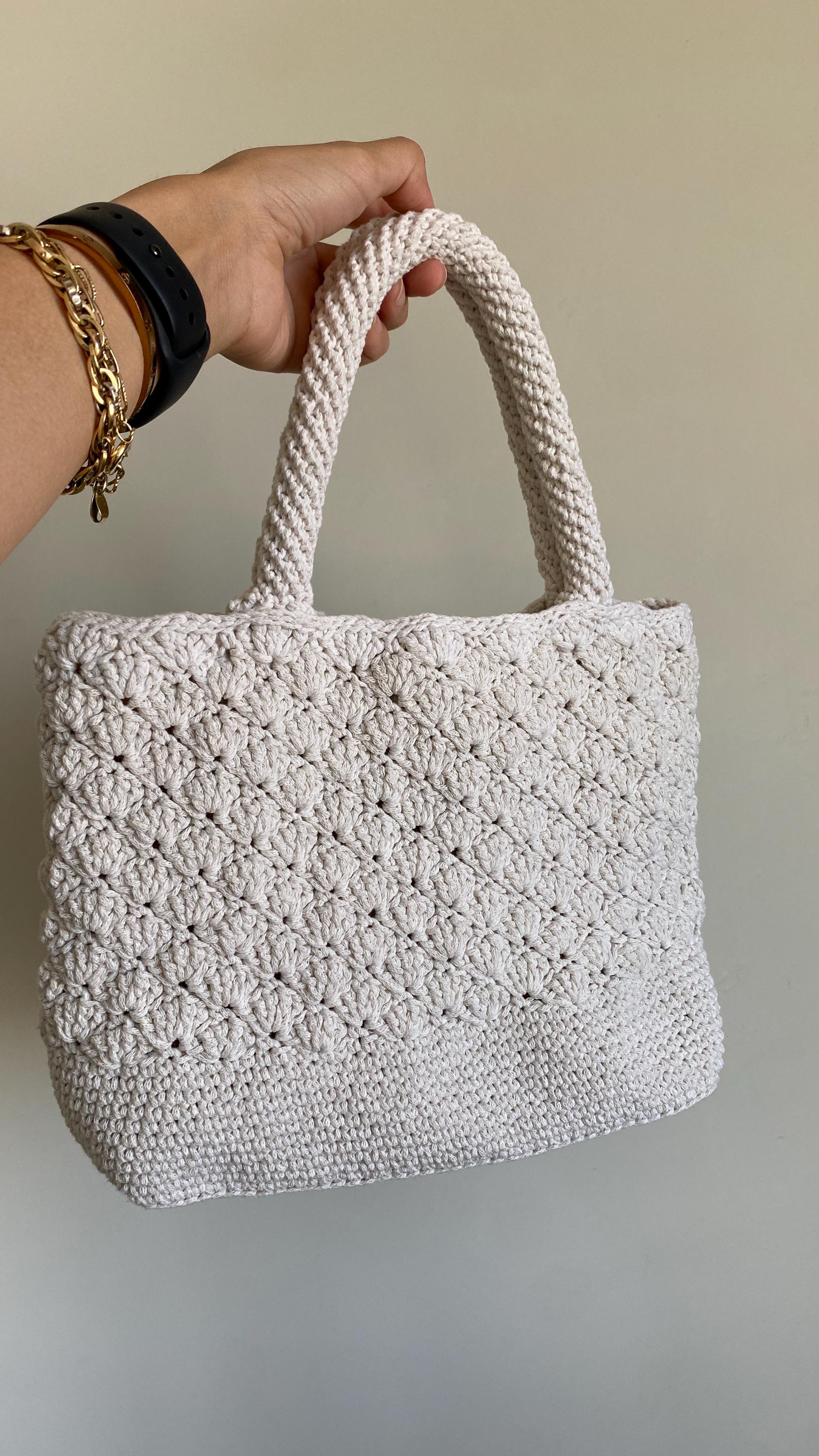 Macrame Crochet Bag, Crochet Bag, Handmade Bag, Mother’s Day Gift, Gift ...