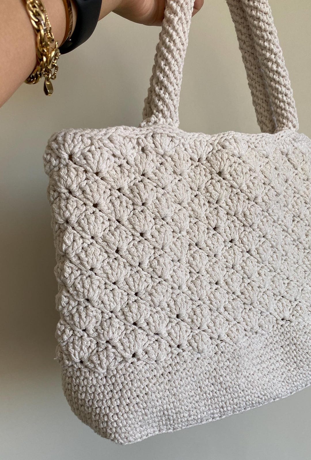 Macrame Crochet Bag, Crochet Bag, Handmade Bag, Mother’s Day Gift, Gift ...
