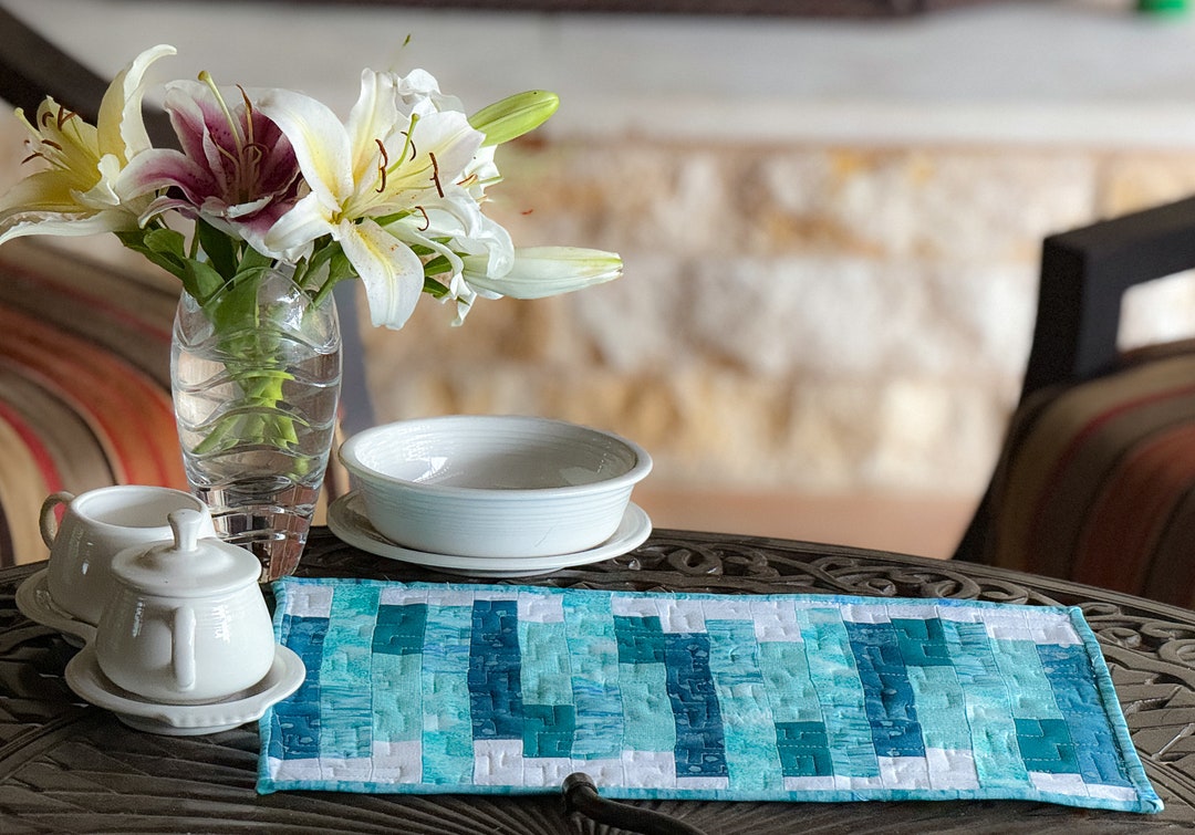 Staggered Strips Placemat Pattern PDF - Etsy