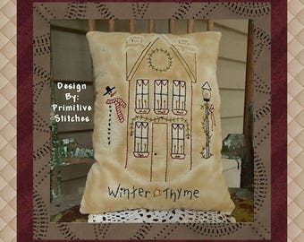 Spring Sampler-primitive Stitchery Pattern E-pattern-instant Download - Etsy