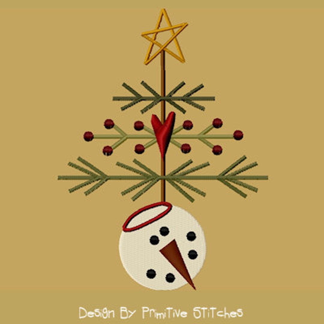 MACHINE Embroidery-snowball Angel Tree-5x7-fill-instant Download - Etsy
